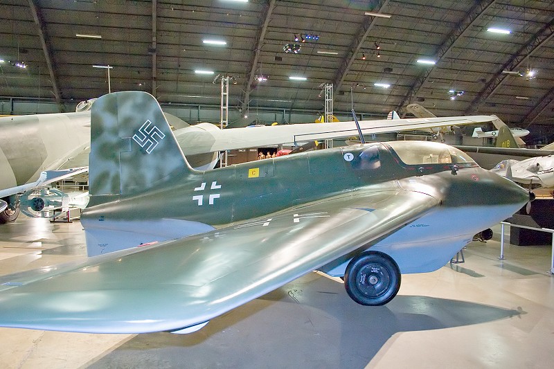 Me 163B 191095 at the Air Force Museum