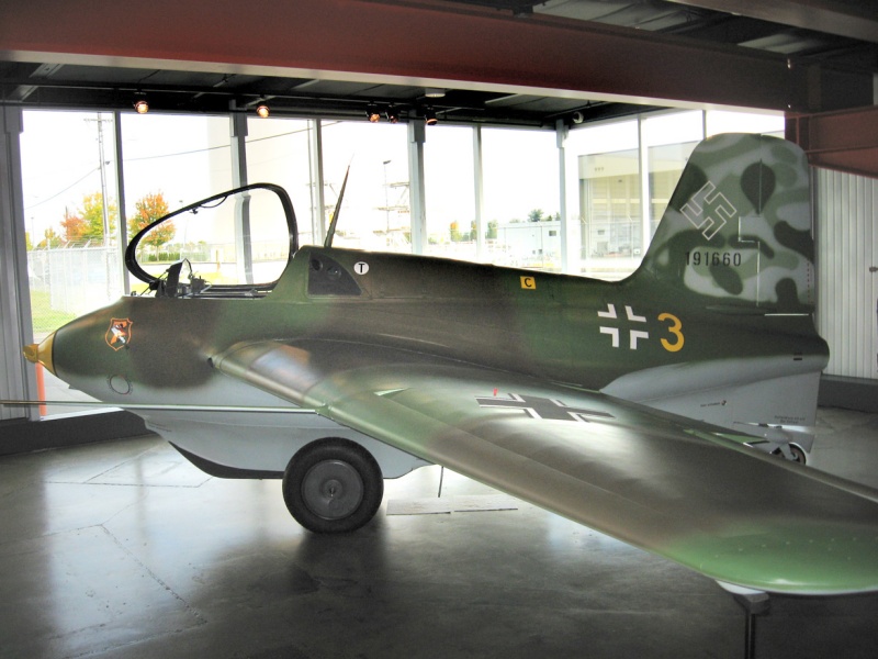 Me 163B 191660 at the Flying Heritage Collection